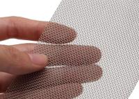 China Ss 316l Woven 4m Stainless Steel Wire Mesh Filter Twilled Weave for sale