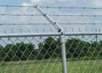 China Steel Pallet Pvc Coated Chain Link Construction Fence For Garden for sale