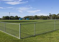 China Ground 2.5mm Temporary Mesh Fencing 50*50mm Hole High Durability for sale