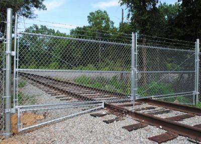 China Galvanized 6 Inch X 8 Inch Temporary Chain Link Fence Iso 9001 2015 for sale