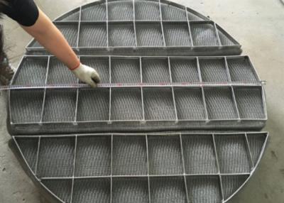China Stainless Steel 304 316 Wire Mesh Demister Pad For Aviation Gas Liquid Separation for sale
