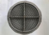 China Metallurgy Filter Wire Mesh Demister Pad Customized Sizes For Chemical Tower for sale