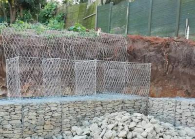 China Hexagonal Hole Gabion Wall Wire Mesh Hot Dipped Galvanized / PVC Coated for sale