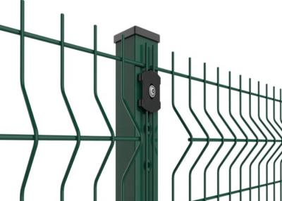 China Round Posts Welded Mesh Fencing Triangle Garden 1.5m Height for sale