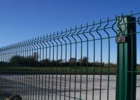 China Height 1.53m Triangle Fence Panel With Peach Posts For Security for sale