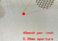 China Twilled Dutch Weave 1 Micron Stainless Steel Mesh 1500mm Width Customized for sale