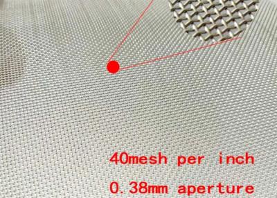 China Twilled Dutch Weave 1 Micron Stainless Steel Mesh 1500mm Width Customized for sale