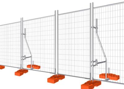 China Galvanized Austrila Standard Temporary Mesh Fencing For Construction Site for sale