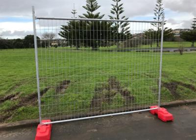 China Hot Dip Galvanized Temporary Mesh Fencing Panel 50x100mm Mesh Hole for sale