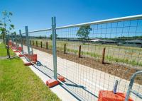 China 4mm Wire Diameter Temporary Fence Welded for Construction Site Perimeter for sale