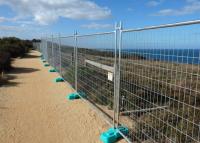 China Welded Hot Dip Galvanized / Powder Coated Temporary Fence for Construction Site OEM for sale