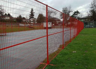 China Galvanized Steel Temporary Mesh Fencing 2.1x2.4m 60x150mm for sale