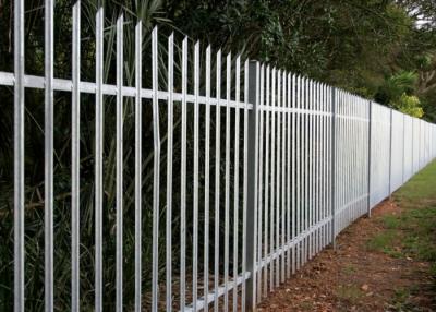 China Steel Palisade Fencing 2-3m Width 10 Year Warranty for sale