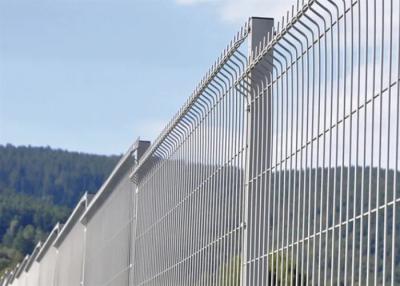 China PVC Coated Green 3D Curved Welded Wire Mesh Garden Fence For Playground for sale