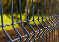 China Galvanized  Triangle Welded Wire Mesh Fence For Garden 1.8*2.5m for sale