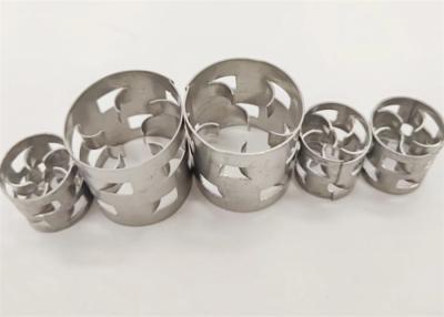 China Pall Ring Metal Tower Packing 25*25*0.3mm Diameter For Gas Scrubbing for sale