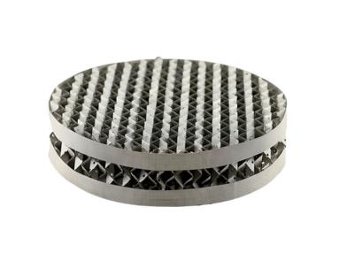 China SS 316l Corrugated Metal Structure Packing For Absorption / Scrubbing for sale