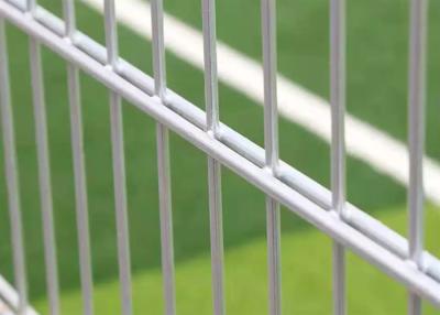 China Galvanized and PVC Coated Double Rod Wire Fencing For Garden / Sport for sale