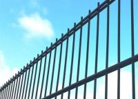 China Galvanized and PVC Coated Double Rod Wire Fencing For Garden / Sport for sale