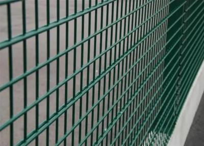 China 1.2m-3.0m Low Carbon Steel Pvc Coated Double Wire Fence For Public 1.8*2.5m for sale