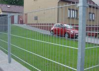 China 1.2m-3.0m Low Carbon Steel Pvc Coated Double Wire Fence For Public 1.8*2.5m for sale