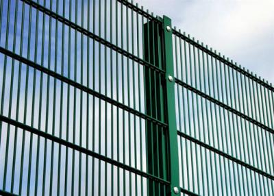 China Galvanized / PVC Coated Black Color Double Loop Wire Fence For Protection for sale
