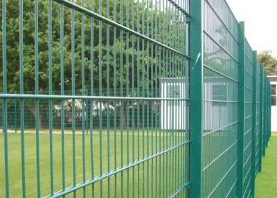 China 8/6/8mm 60*60*2.0mm Post Durable Double Loop Wire Fence For Home / Park for sale