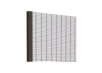 China Powder Coated Galvanized Steel Fence 358 Security Fencing For Prison 1.8*2.5m for sale