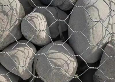 China Hot Dip Gavanized Gabion Box / Hexagonal Gabion Stone Cages For Flooding for sale