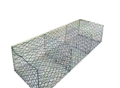 China Hexagonal Gabion Box Retaining Wall for River Flood Control 3*1*1m for sale