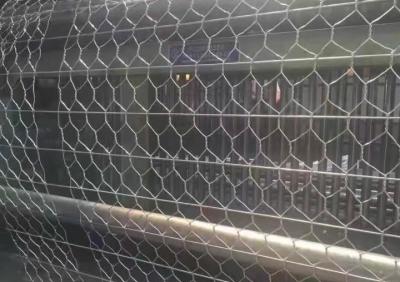 China Powder Coated Or Galfan Stone Cage Einforced 5mm gabion baskets For Flood Control  2.5*1*1m for sale