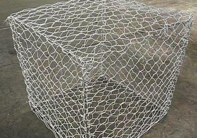 China Low Carbon Steel Galvanized Gabion Baskets For Water and Soil Protection for sale
