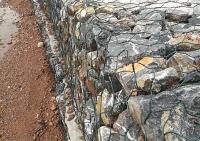 China Zinc Coated Gabion Netting High Corrosion Resistance 1.5x1x1m For Retaining Wall for sale