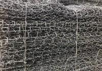 China Galvanized  Gabion Wire Baskets 60*80mm For Preventing of Rock Breaking for sale