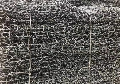 China Galvanized  Gabion Wire Baskets 60*80mm For Preventing of Rock Breaking for sale