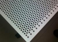China Low Carbon Steel Perforated Metal Sheet for Construction 7mm Hole for sale