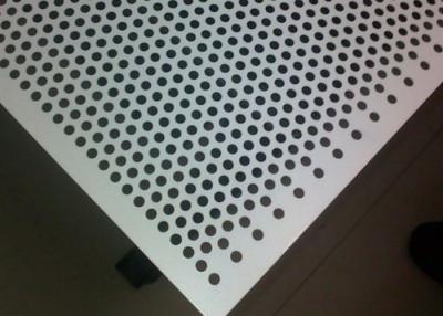 China Low Carbon Steel Perforated Metal Sheet for Construction 7mm Hole for sale