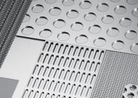 China Powder Coated Perforated Mesh in Low Carbon Steel for Building Stairs for sale