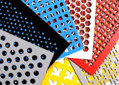 China Durable Stainless Steel Galvanized Perforated Wire Mesh For Construction for sale