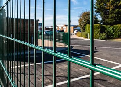 China Green/Black/Gray Color Double Loop Fence 1.5-3.0mm Post Thickness for sale