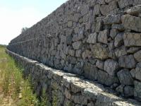 China Galvanized Gabion Mesh Durable Steel Wire For Retaining Walls Landscaping for sale