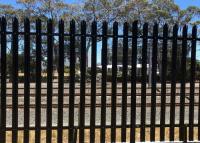 China Steel Palisade Fencing 1.8m-3.0m Anti-Climb Security Barrier for sale