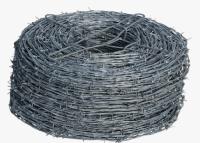 China Galvanized High Carbon Steel Barbed Wire for Perimeter Security for sale
