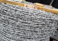 China Galvanized High Carbon Steel Barbed Wire for Perimeter Security for sale