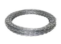 China Stainless Steel Razor Barbed Wire 450mm Coil Anti Climb Security for sale