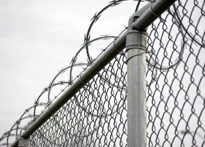 China Stainless Steel Razor Barbed Wire 450mm Coil Anti Climb Security for sale
