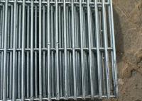 China 358 Anti Cut Security Fence Panel 2.4m x 3.0m Galvanized Steel Mesh for sale