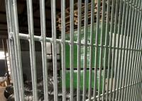 China 358 Anti Cut Security Fence Panel 2.4m x 3.0m Galvanized Steel Mesh for sale