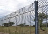 China Green Powder Coated 358 Anti Climbing Fencing For Factory 4.0mm*76.2*12.7mm for sale