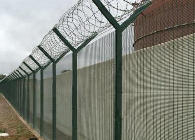 China Hot Dip Galvanized 358 Security Fencing For Factory Guards 1.8*2.5m for sale